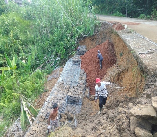 UPTD PJJID Wilayah II Laksanakan Pekerjaan Pemasangan Bronjong Pada ...