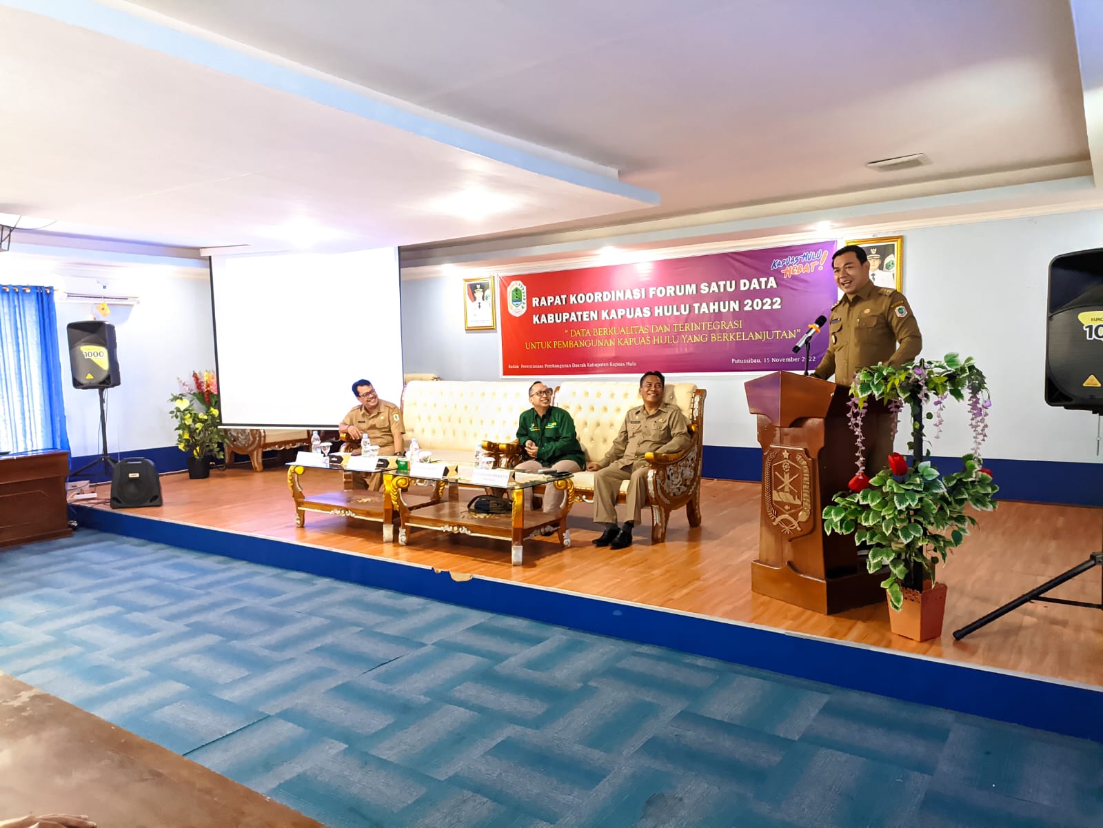 Bupati Kapuas Hulu, BAPPEDA Kapuas Hulu beserta Perangkat Daerah dan ...