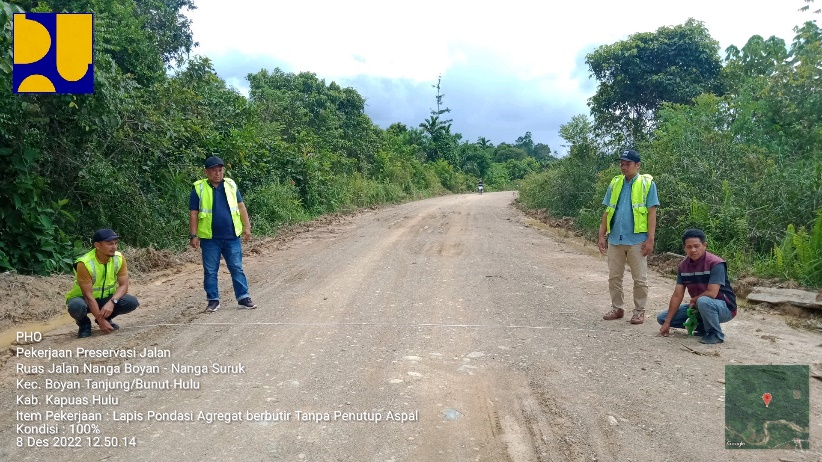 Pemeriksaan Lapangan Ruas Jalan Nanga Boyan-Nanga Suruk – Info Kapuas Hulu