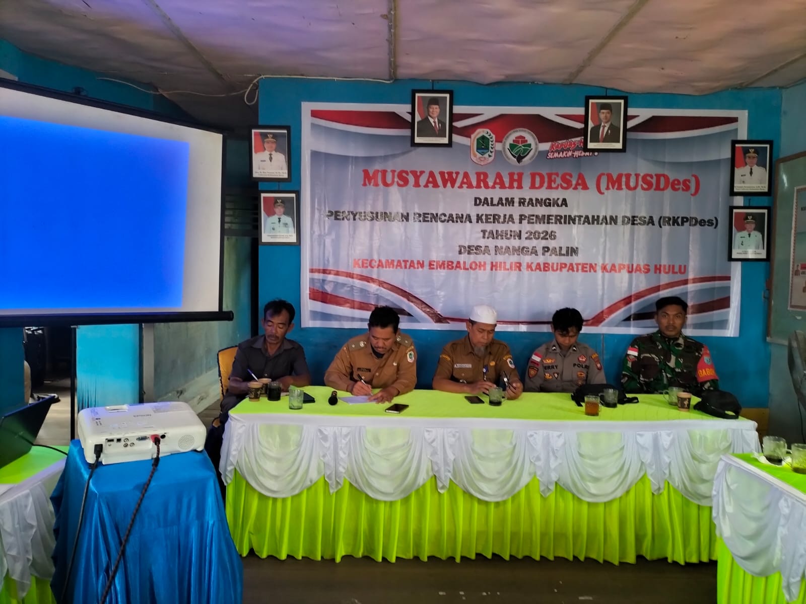 BPD Nanga Palin Kecamatan Embaloh Hilir Gelar Musdes Penyusunan RKPDes ...